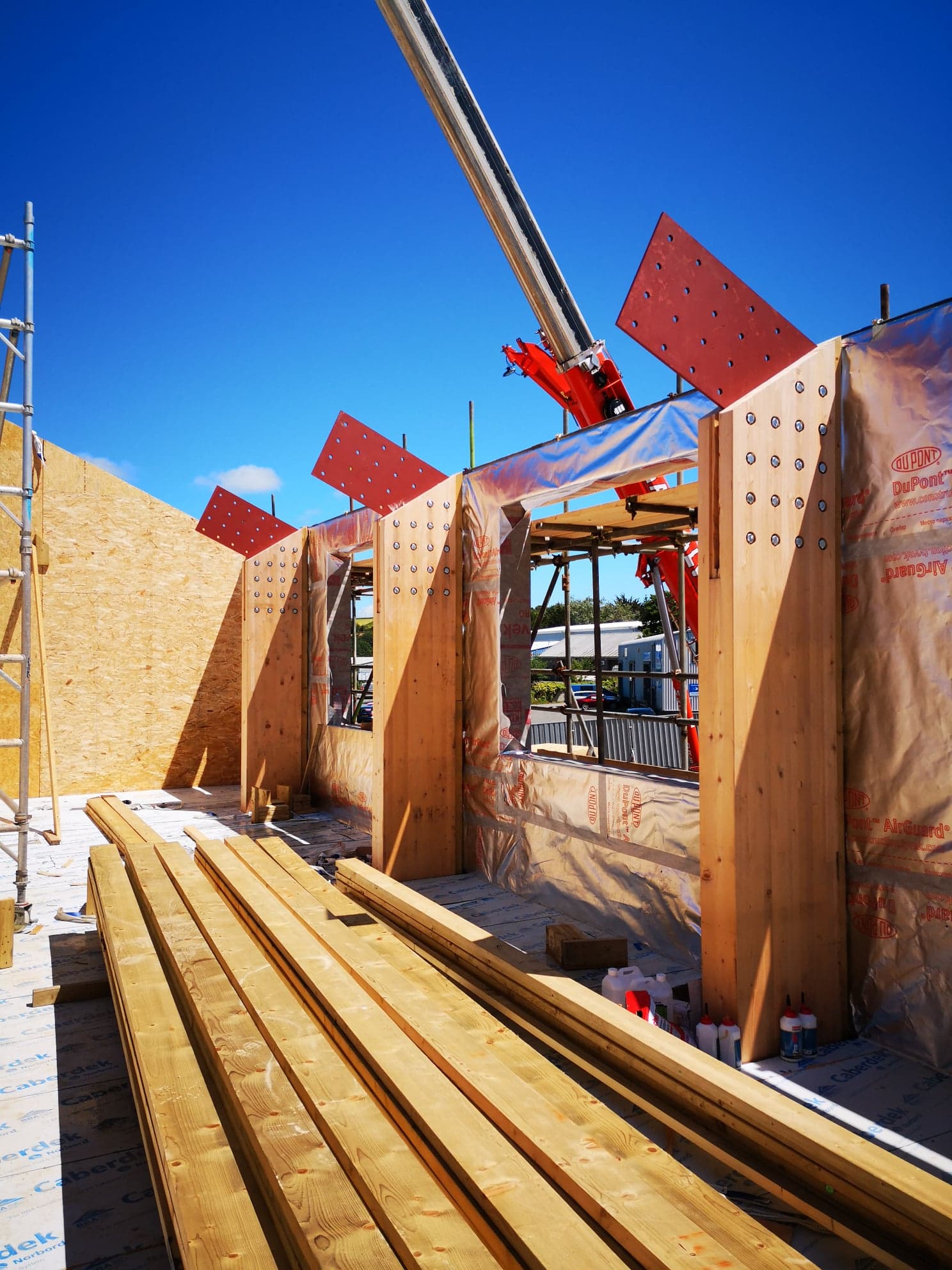 Modern Methods Of Construction MMC Building With Frames